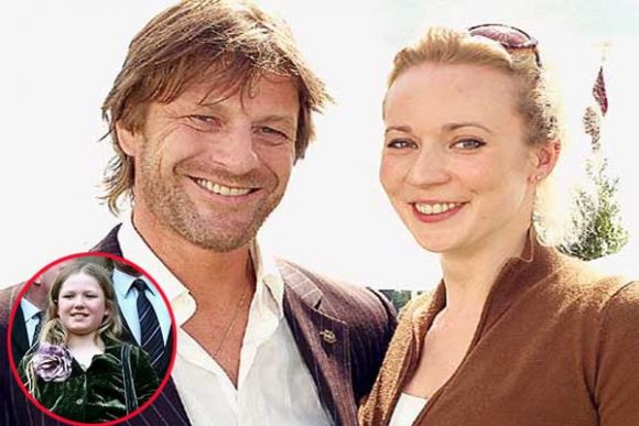 Abigail Cruttenden's daughter Evie Natasha Bean with his ex-wife Sean ...