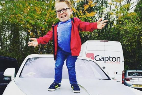 Meet Harrison Davis - Photos Of Warwick Davis' Son With Wife Samantha Davis