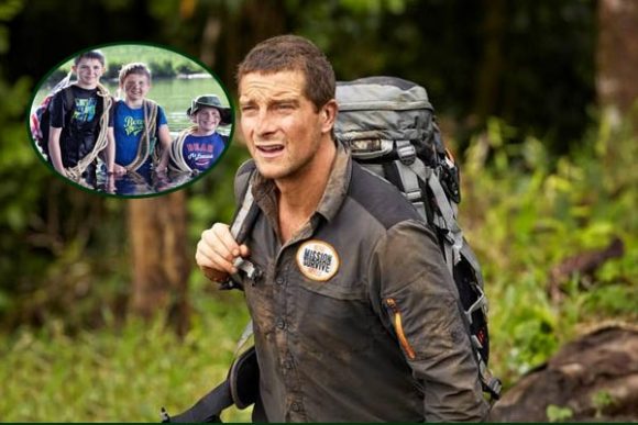 Huckleberry Edward Jocelyne Grylls - Photos Of Bear Grylls' Son With ...