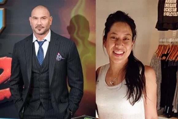 WWE superstar Bautista and his first wife Glenda Bautista ...