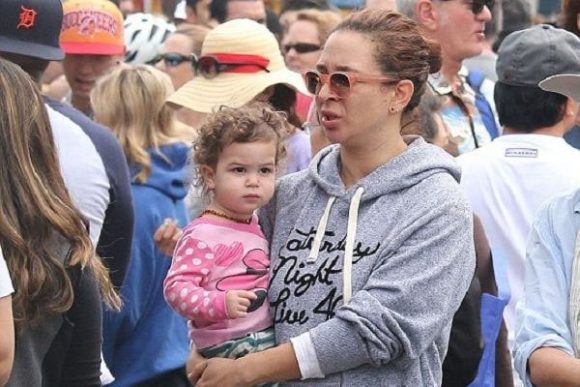 Maya Rudolph with daughter Minnie Ida (1) | Ecelebritymirror