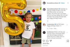 Meet Anders Reyn Ribeiro - Photos Of Alfonso Ribeiro's Son With Wife ...