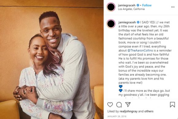 Meet Jamie Grace's Husband Aaron Collins And Look Into The Pair's Love ...