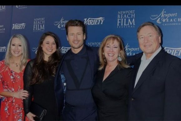 Glen Powell with his family | Ecelebritymirror
