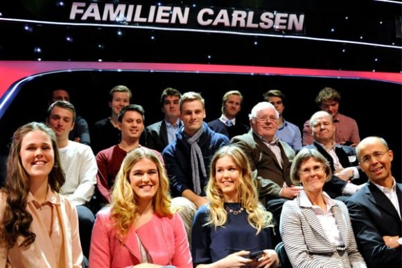 Magnus Carlsen's parents, Sigrun Øen and Henrik Albert Carlsen ...