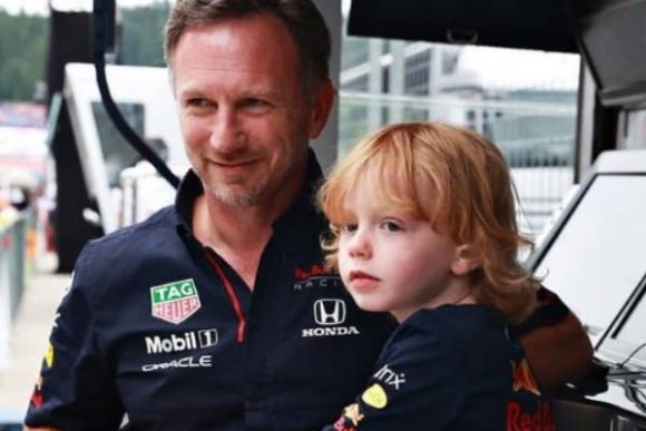 See How Christian Horner's Son, Montague George Hector Horner Is ...