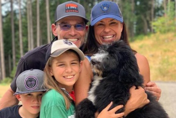 Jessica Mendoza's Children Caleb Ashton Burks And Caden Adam Burks With ...