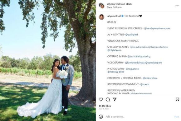 Who is Eric Kendricks' Wife Ally Kendricks? Get To Know Their Baby ...